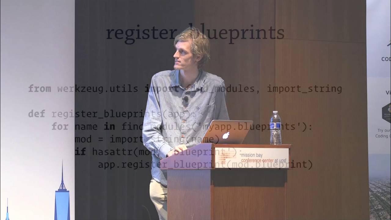 Armin Ronacher, "Flask for Fun and Profit", PyBay2016 - YouTube