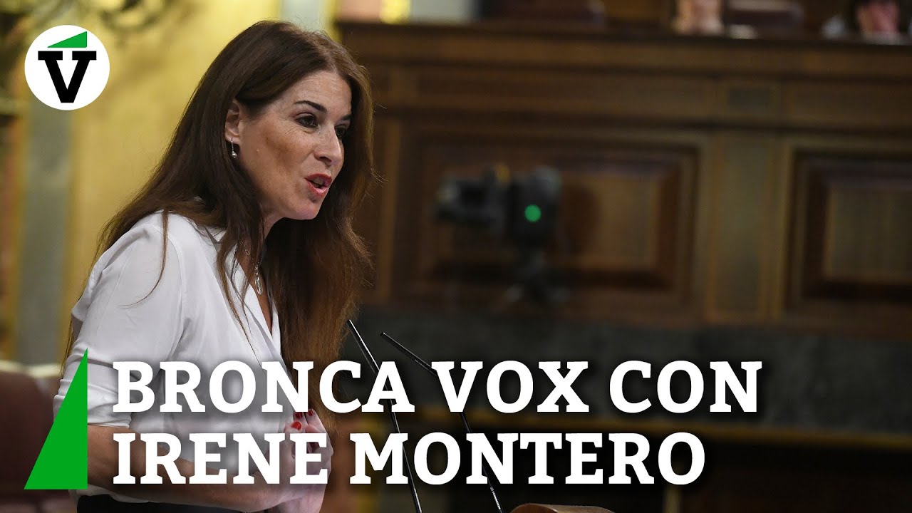 Diputada de Vox a Irene Montero: "Su único merito es haber estudiado en ...