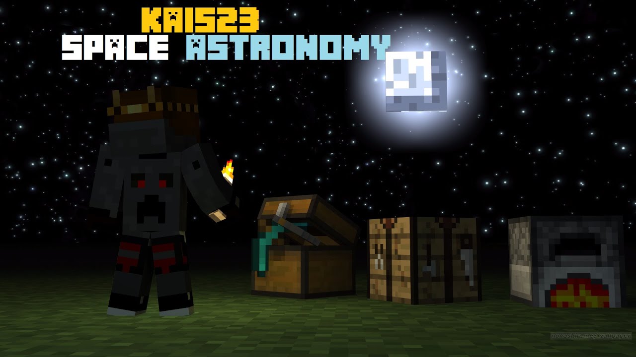 Minecraft Space Astronomy #6 - To the Nether - YouTube