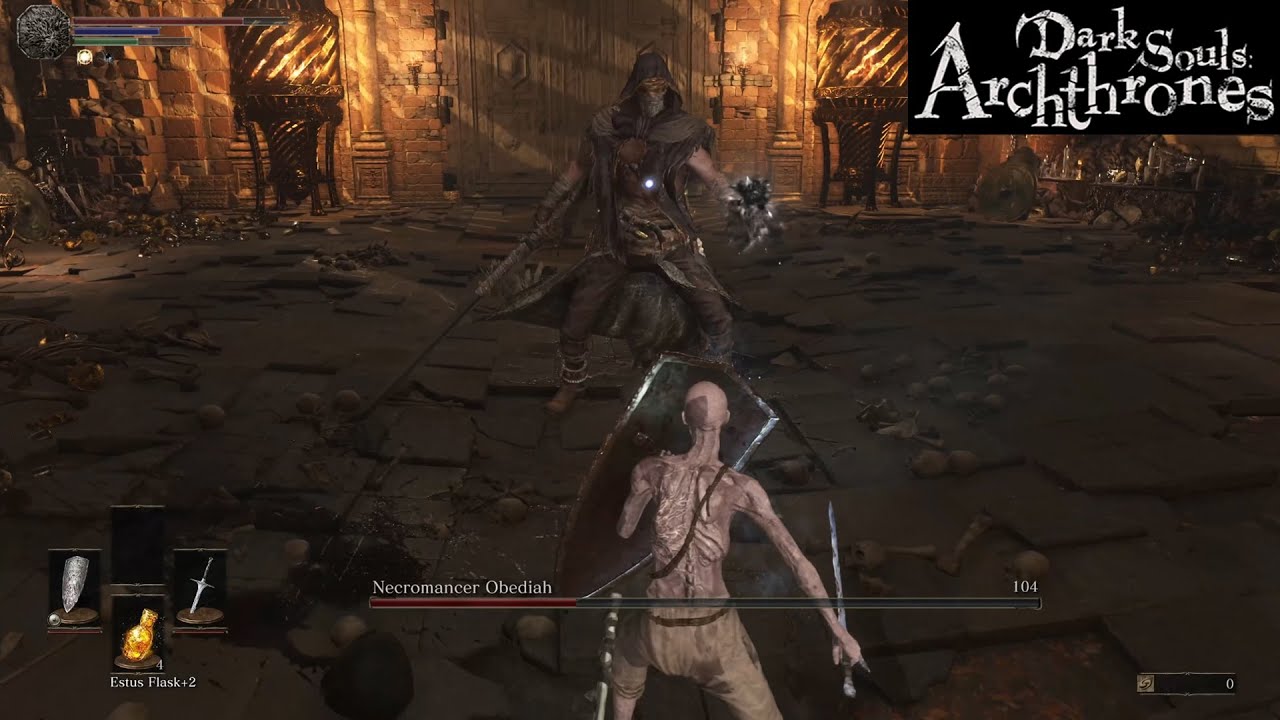 Dark Souls 3 Archthrones MOD - Boss Necromancer Obediah [Demo] - YouTube