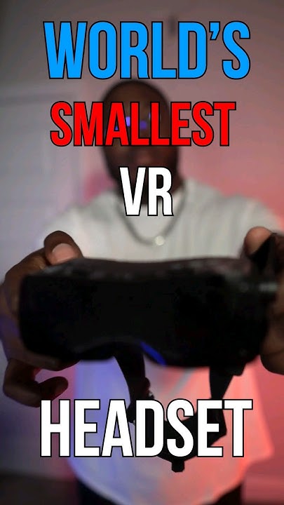 The World's Smallest VR Headset - Bigscreen Beyond #shorts #vr #tech #pcvr - YouTube