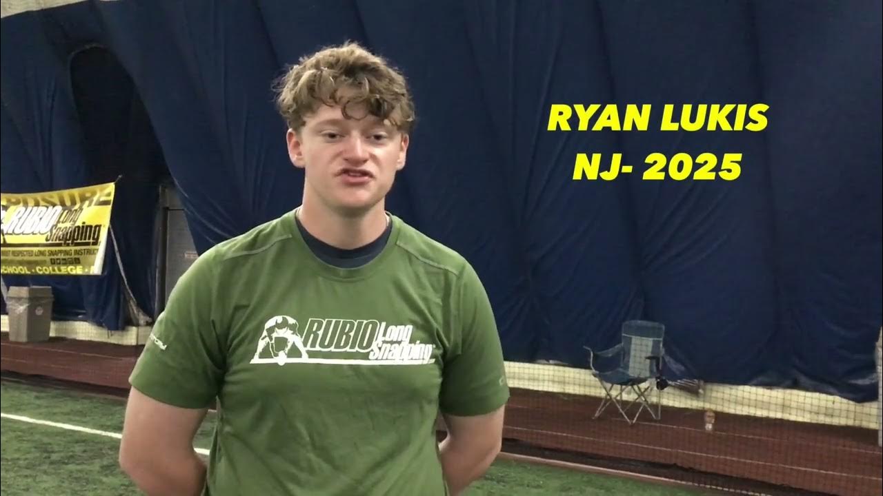 Rubio Long Snapping, Ryan Lukis, April 2023 - YouTube