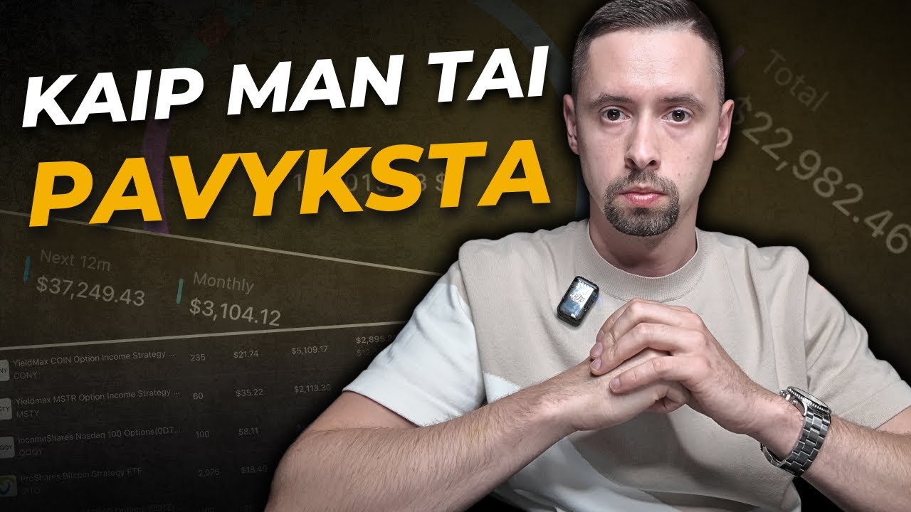 Pajamas išmokančio portfelio formavimo logika | Aleksandro mintys - YouTube