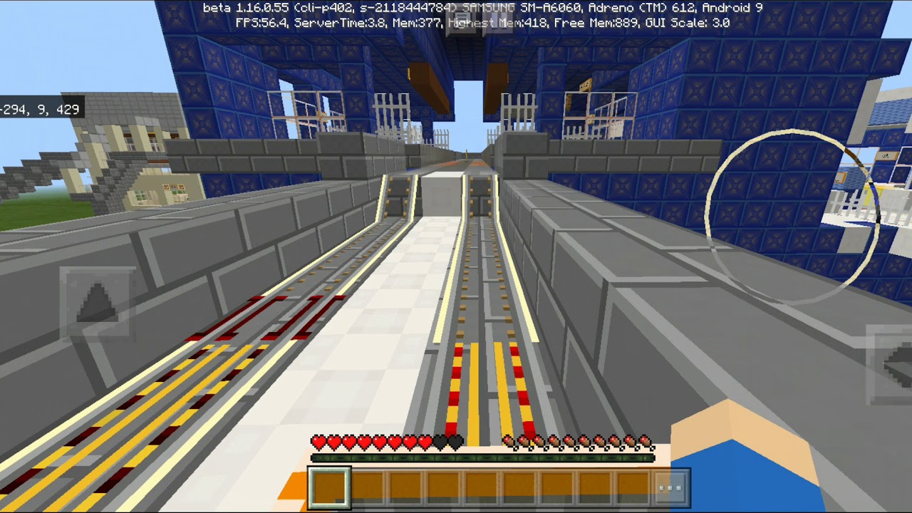 Minecraft MTR 屯馬綫一期上行全程 - YouTube