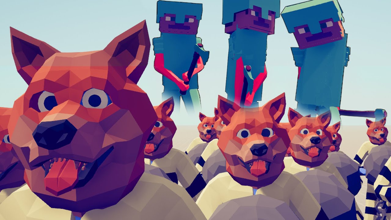 100x DOGS vs Steve in Diamond Armor 😱 – Totally Accurate Battle ...