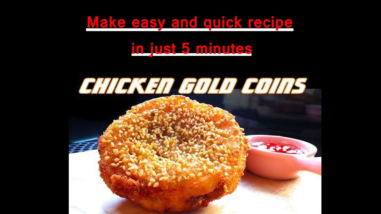 Learn Quick and Easy Delicious Chicken Gold Coins Recipe - YouTube