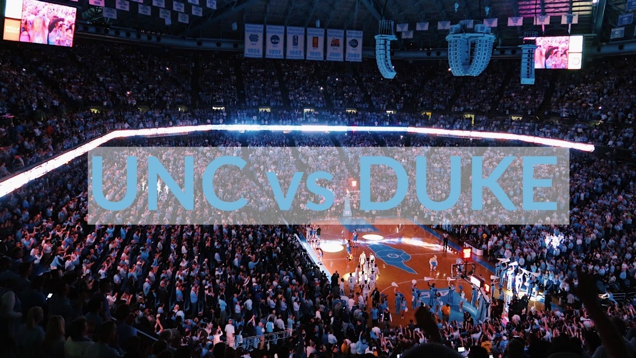 Battle of the Blues | UNC v. Dook, March 2017 - YouTube
