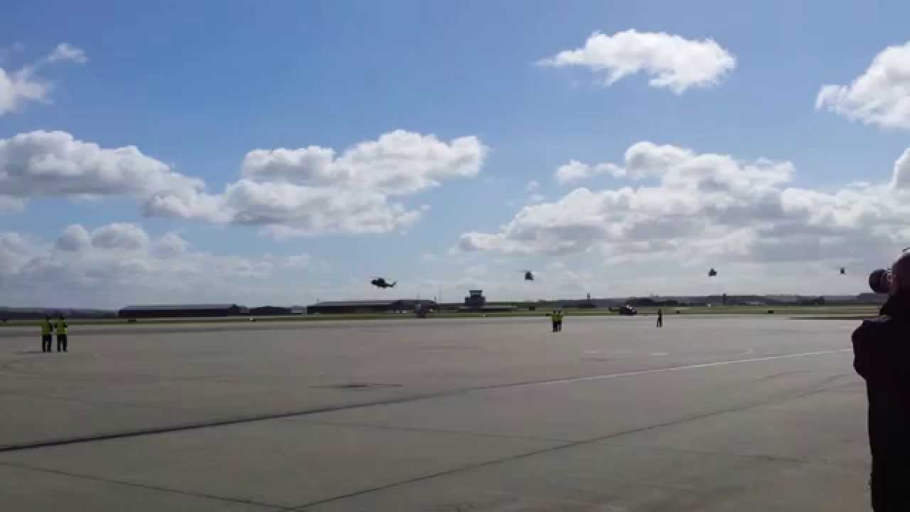 846 Naval Air Squadron return to RNAS Yeovilton - YouTube