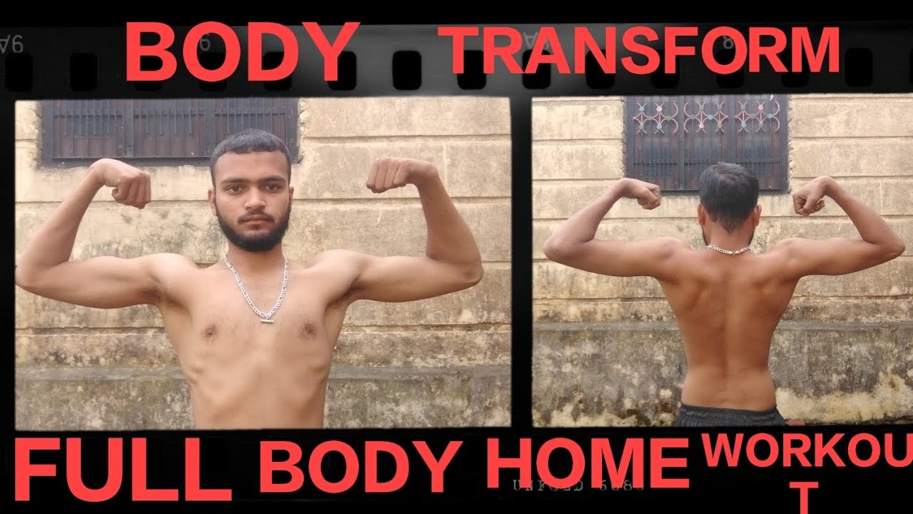 ||body transforme🏋️‍♂️||full body home workout||ghar par body transform ...