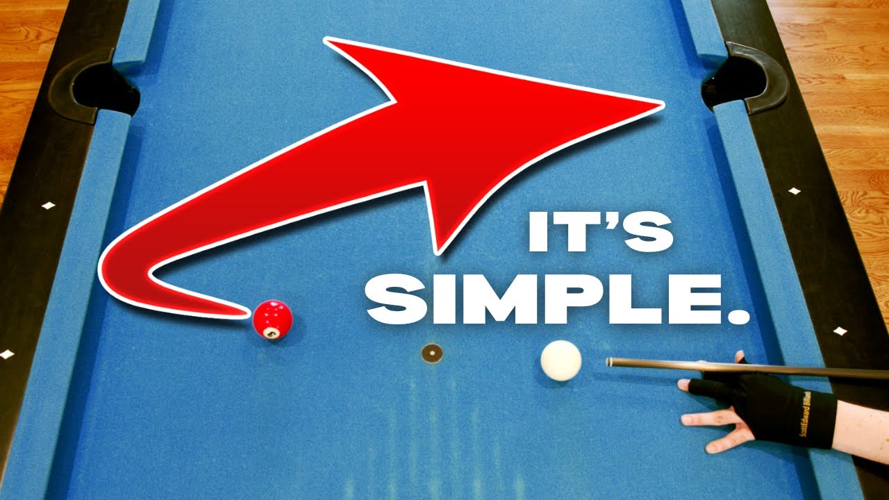 How To Bank in Pool (Easy Aiming System Used By Pros) - YouTube