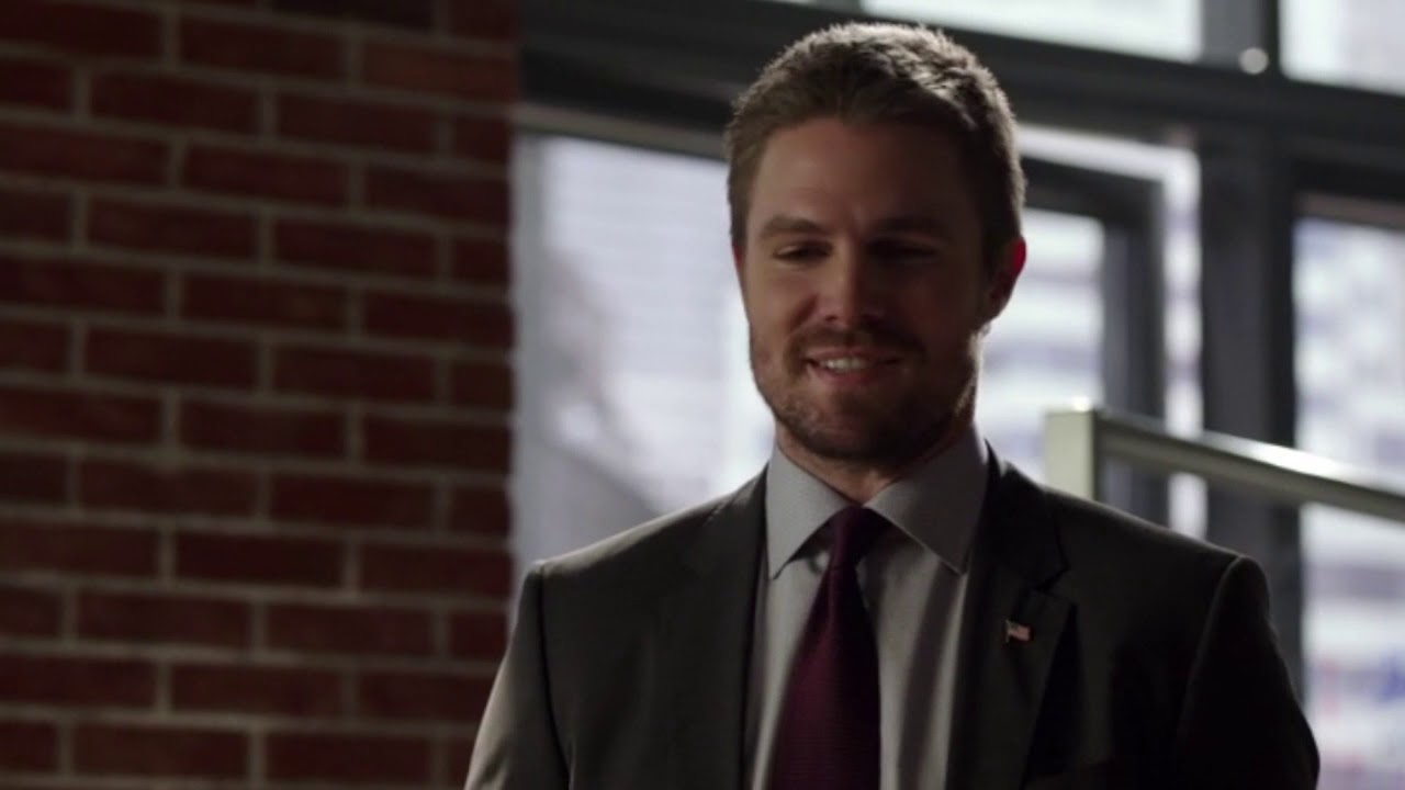 arrow 6x03 oliver talks to felicity about william - YouTube