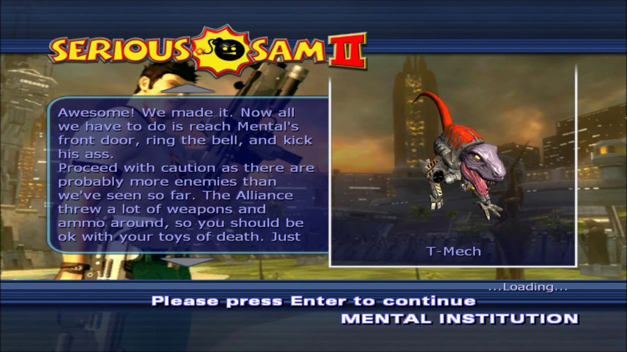 Serious Sam 2 (soundtrack) - Sirius/Mental Institution - YouTube