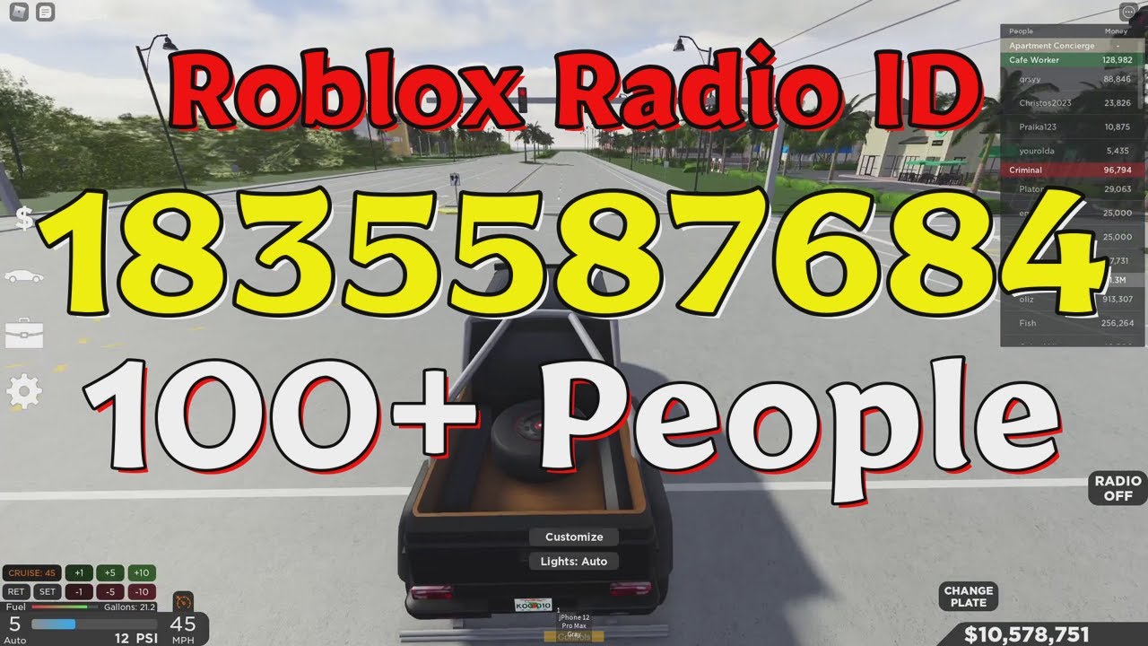 People Roblox Radio Codes/IDs - YouTube