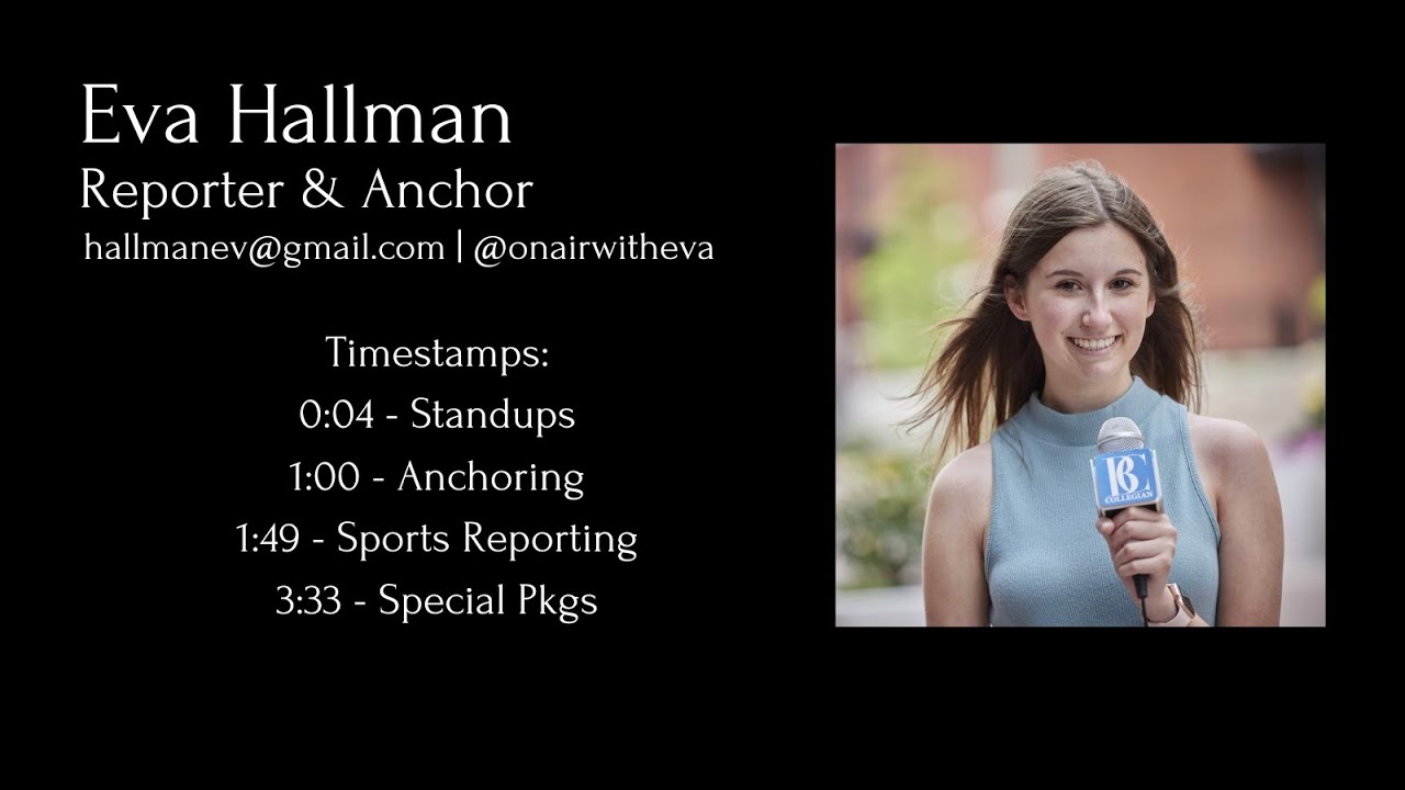 Eva Hallman - Anchor & Reporting Reel 2024 - YouTube