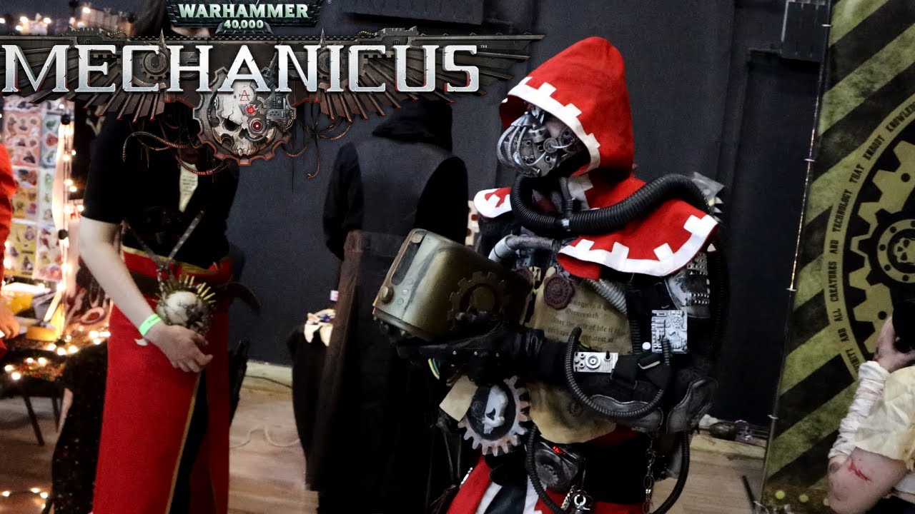 Warhammer 40K Adeptus Mechanicus Techpriest and Skitarii Cosplay (and ...
