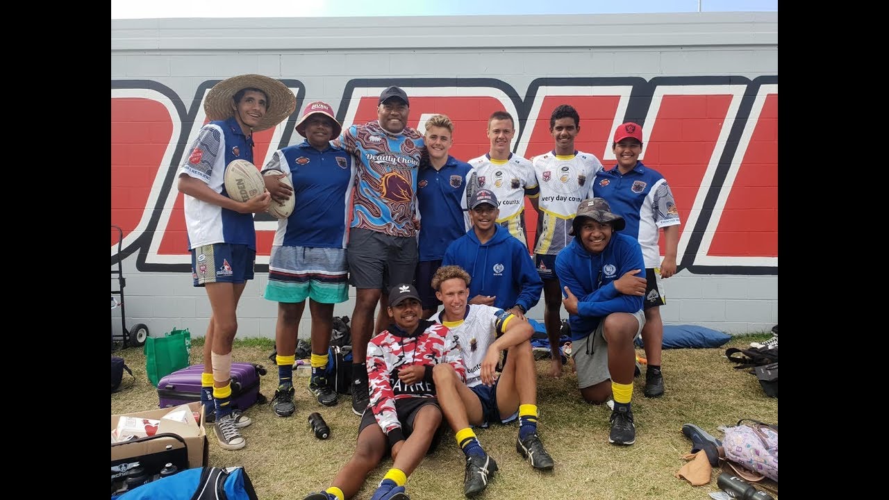 2018 QMC Game 3 - U15 Townsville Black Stars (36) Sunshine Coast Bunyas ...