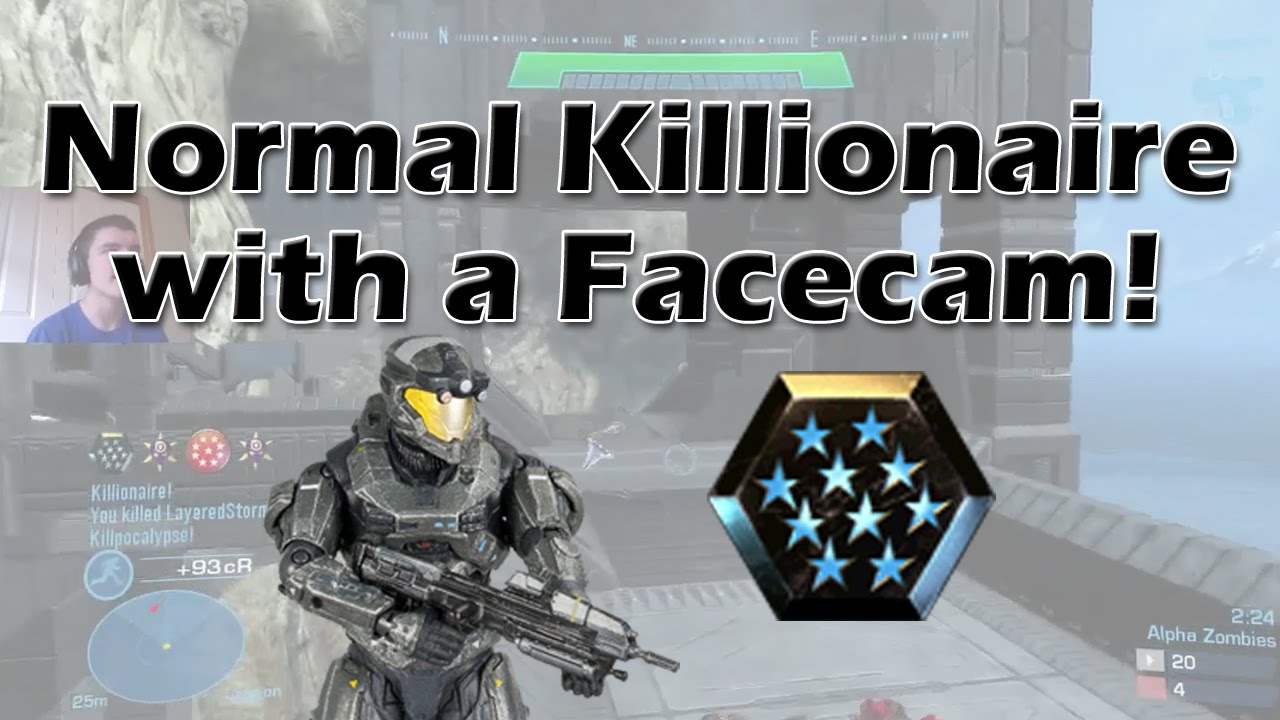 Halo Reach - A Killionaire with a Facecam! - YouTube