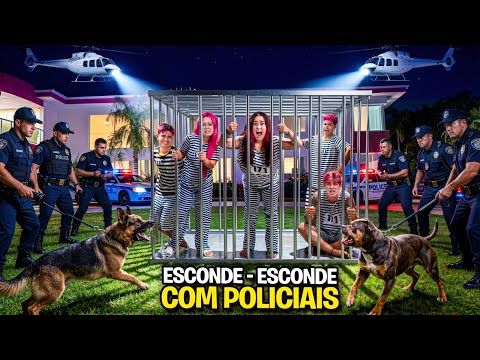 POLICIA E LADRÃO COM UMA PRISÃO DE VERDADE *Quem foi preso ?