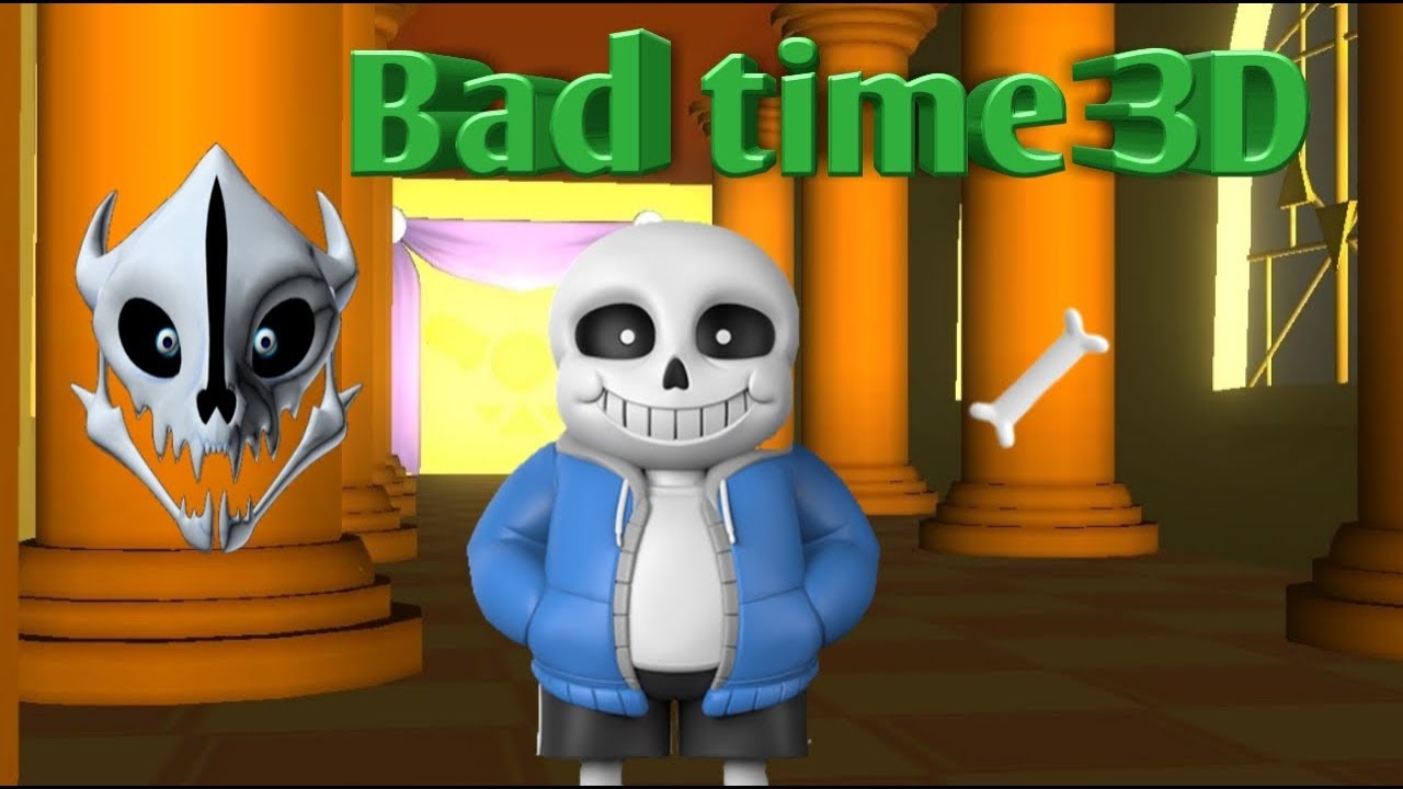 bad time в 3D- Undertale: 3DTale - YouTube