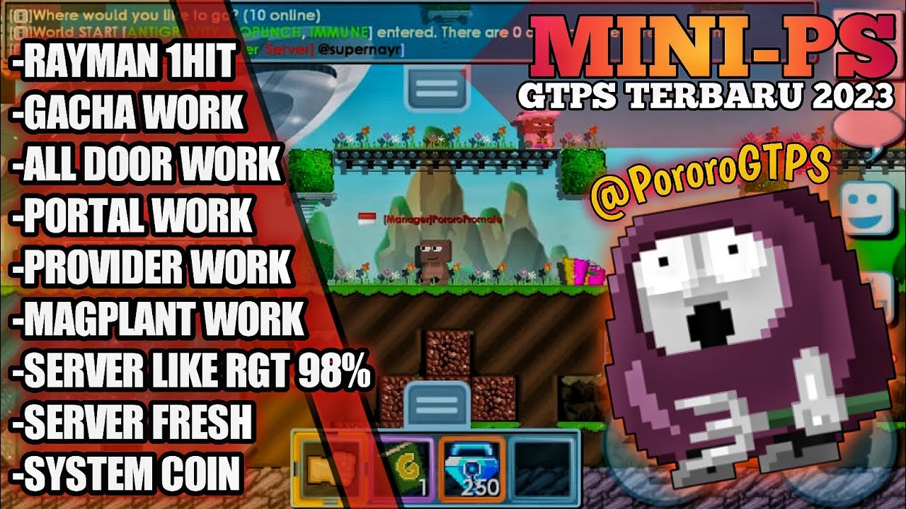 GTPS TERBARU 2023 !!!!|GROWTOPIA PRIVATE SERVER TERBARU | GTPS TERBARU ...
