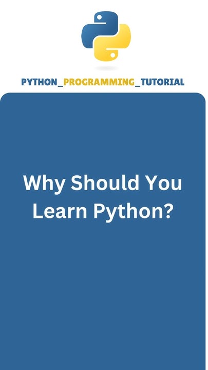 Why should you learn python | Watch full video on channel | #coding #codeprep #programming # ...