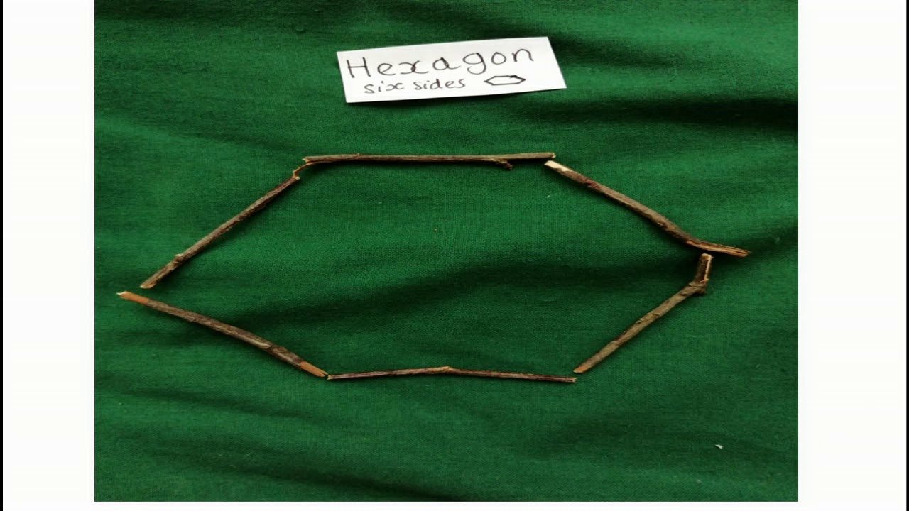 Making shapes with twigs - YouTube