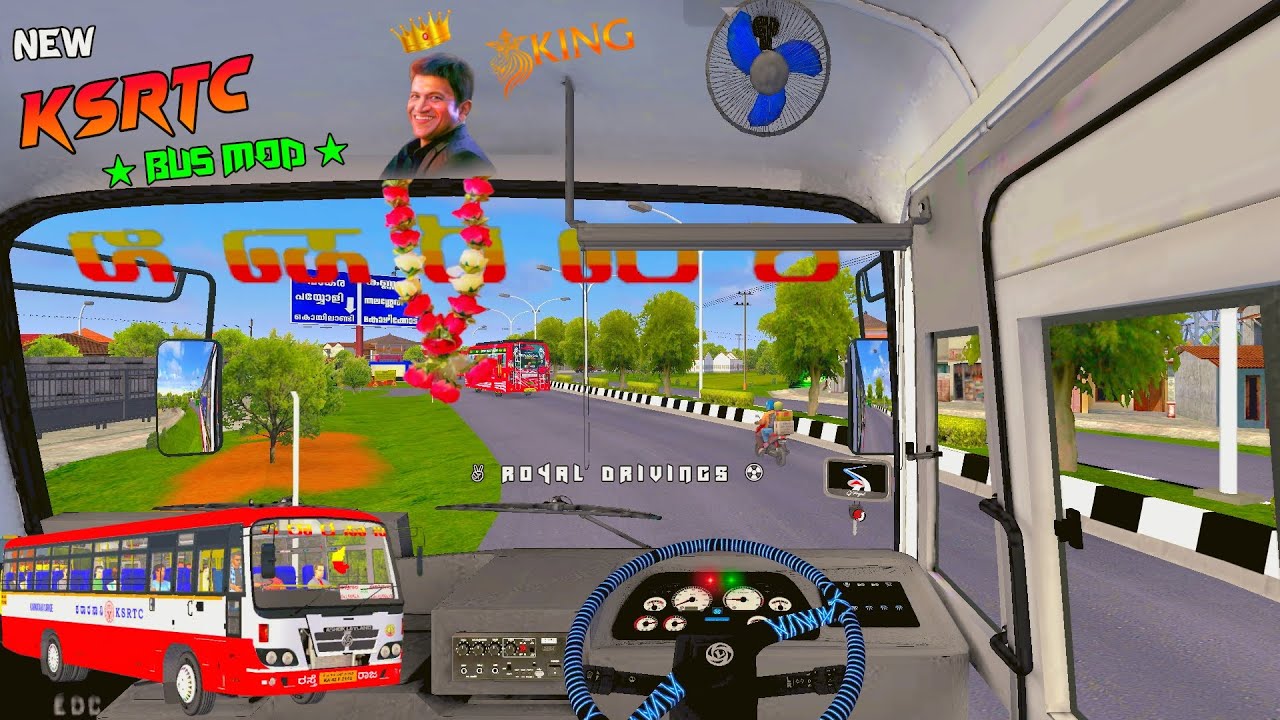 New karnataka bus mod bussid | KSRTC BUS MOD | Bus mod in bus simulator ...