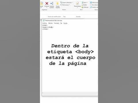 ¿Cómo hacer mi primer "Hola Mundo" en HTML? 😲💻 | Gusoft - YouTube
