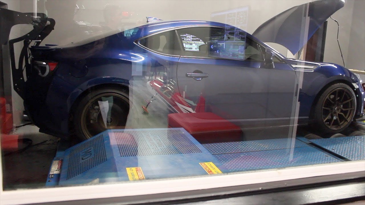 JDL Turbo BRZ Dyno Tune - YouTube