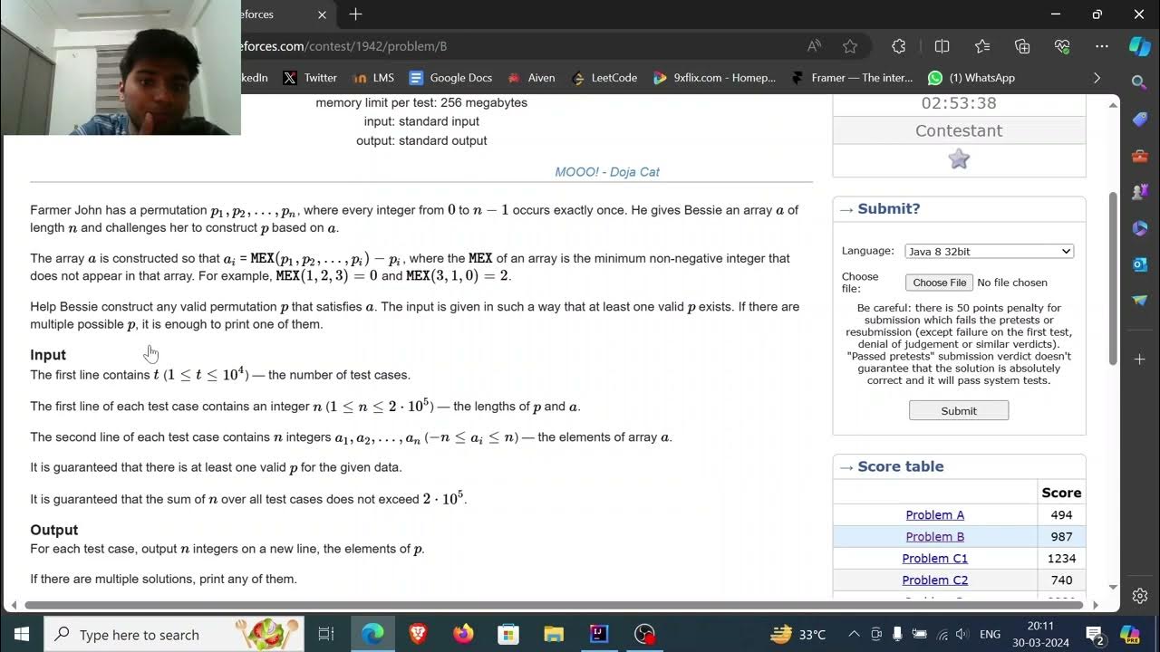 Codeforces Codeton Round 8 Div 1 2 Solved A B C1 C2 Youtube