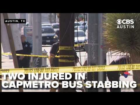Two injured in stabbing on CapMetro bus in S Austin, one person detained