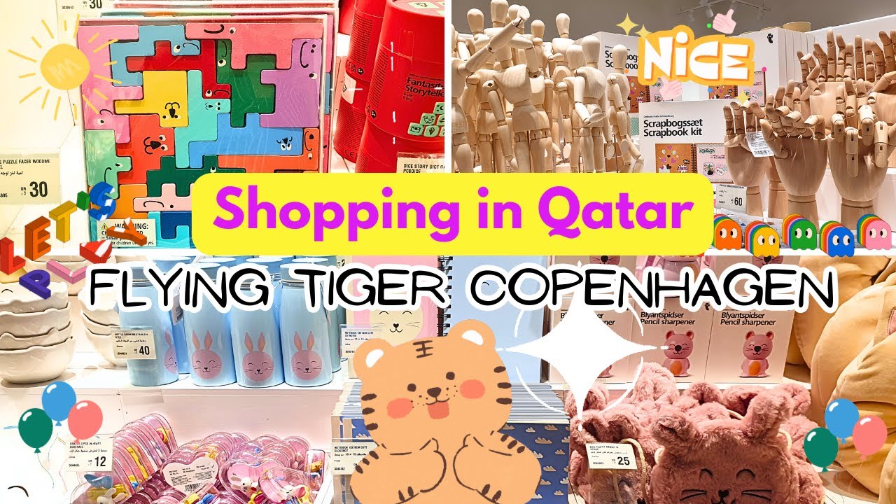 Shopping in Qatar | FLYING TIGER Copenhagen NOW OPEN #StationeryHaul ...
