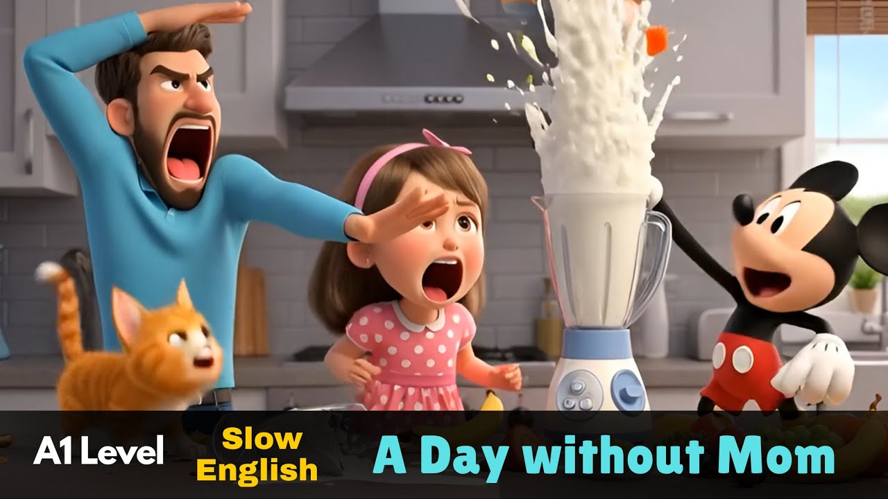 A Day Without Mom | Funny Family Story | Emma's Story - YouTube