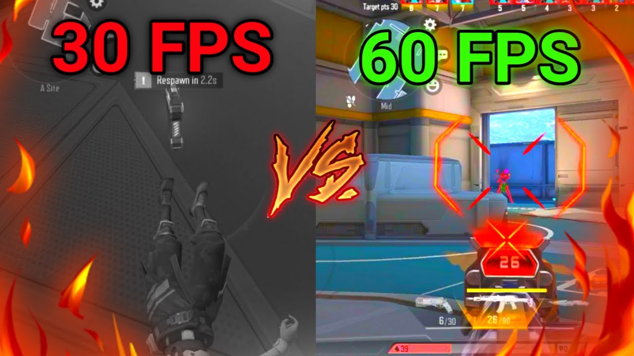 Does Fps Really Makes a Difference?? 30 Fps vs 60 Fps | Hyper Front - YouTube