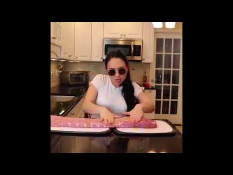 İtalyan modelin Nusret taklidi 1 milyon izlendi!