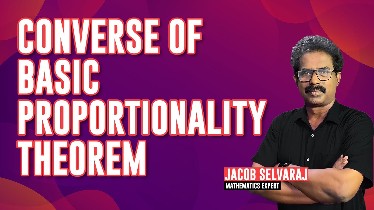Converse of Basic Proportionality Theorem | Class 10 (TN) Mathematics ...