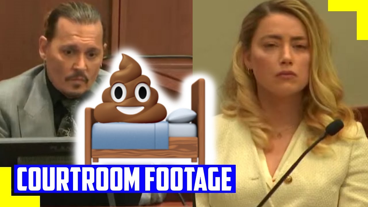 Watch Johnny Depp Suggest Amber Heard Pooped On His Bed To Spite Him ...