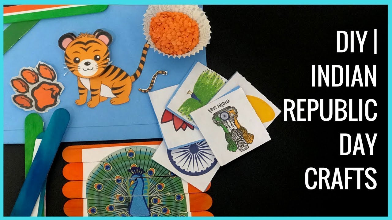 DIY | Indian Republic Day Crafts - YouTube