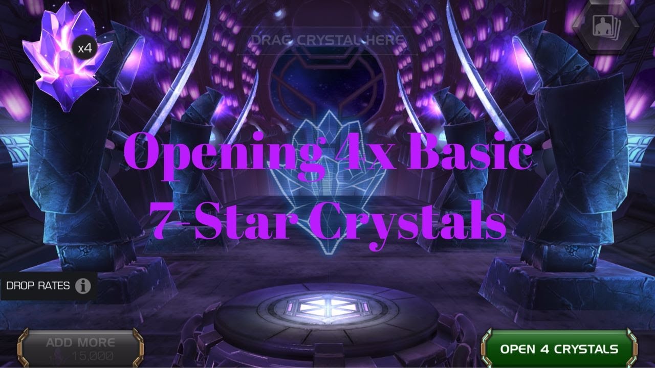 Opening 4x Basic 7-Star Crystals...MCOC - YouTube