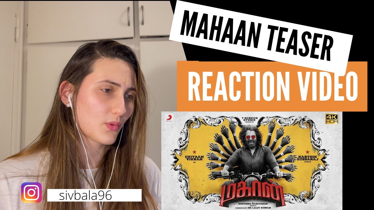 Mahaan - Official Tamil Trailer REACTION | Vikram, Dhruv, Simha, Simran ...