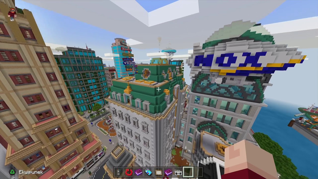 minecraft CITY LIVING *gameplay* PS4 | Xvercy Official - YouTube