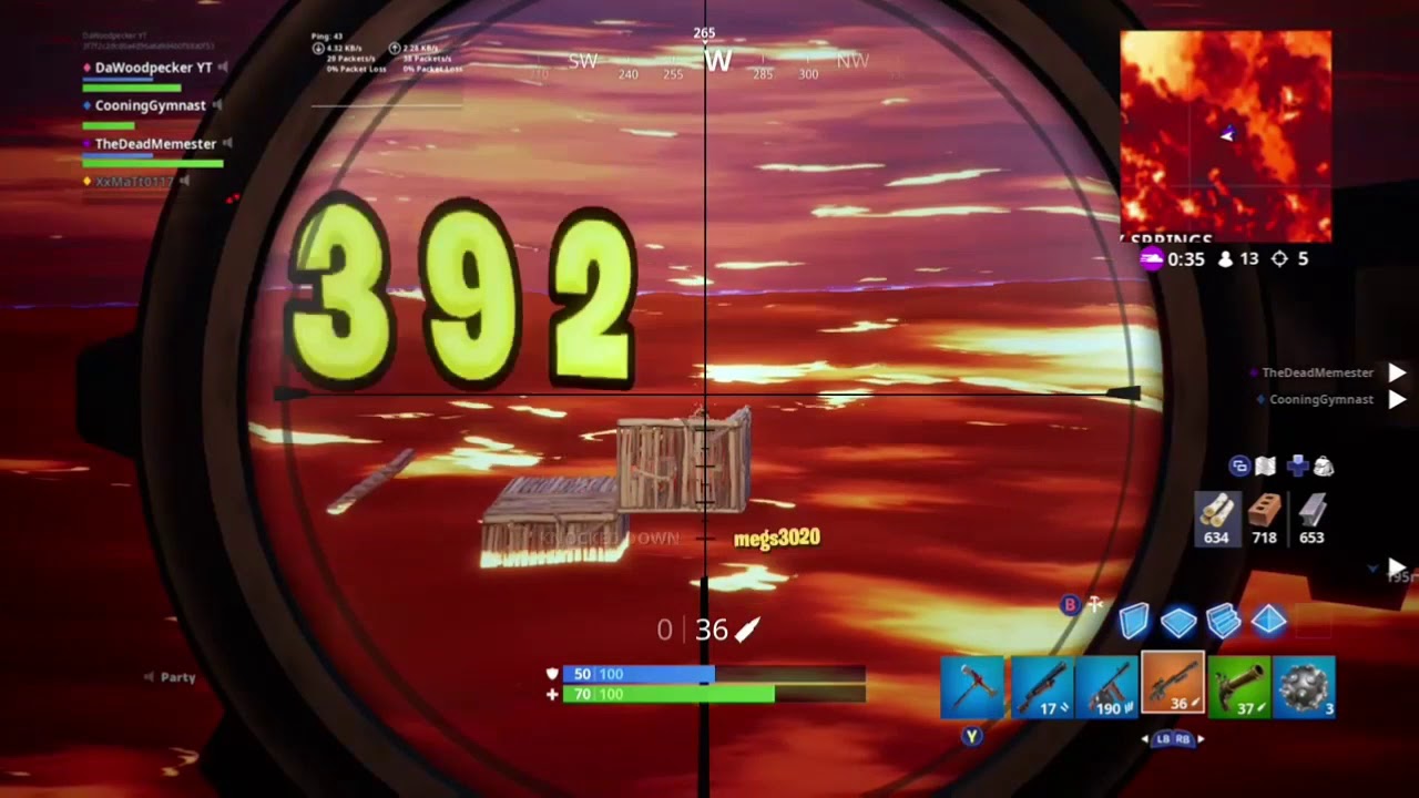 Insane angle shots!!fortnite clips (part 17) - YouTube