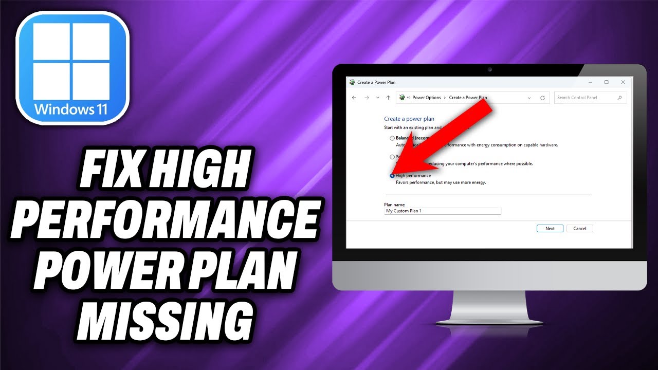 How To Fix Windows 11 High performance power plan Missing (2025 ...