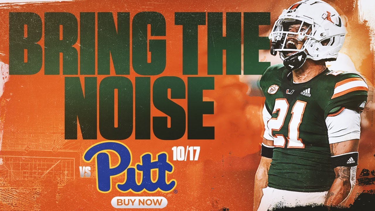 MIAMI HURRICANES FOOTBALL | Miami vs Pitt | special guests - YouTube