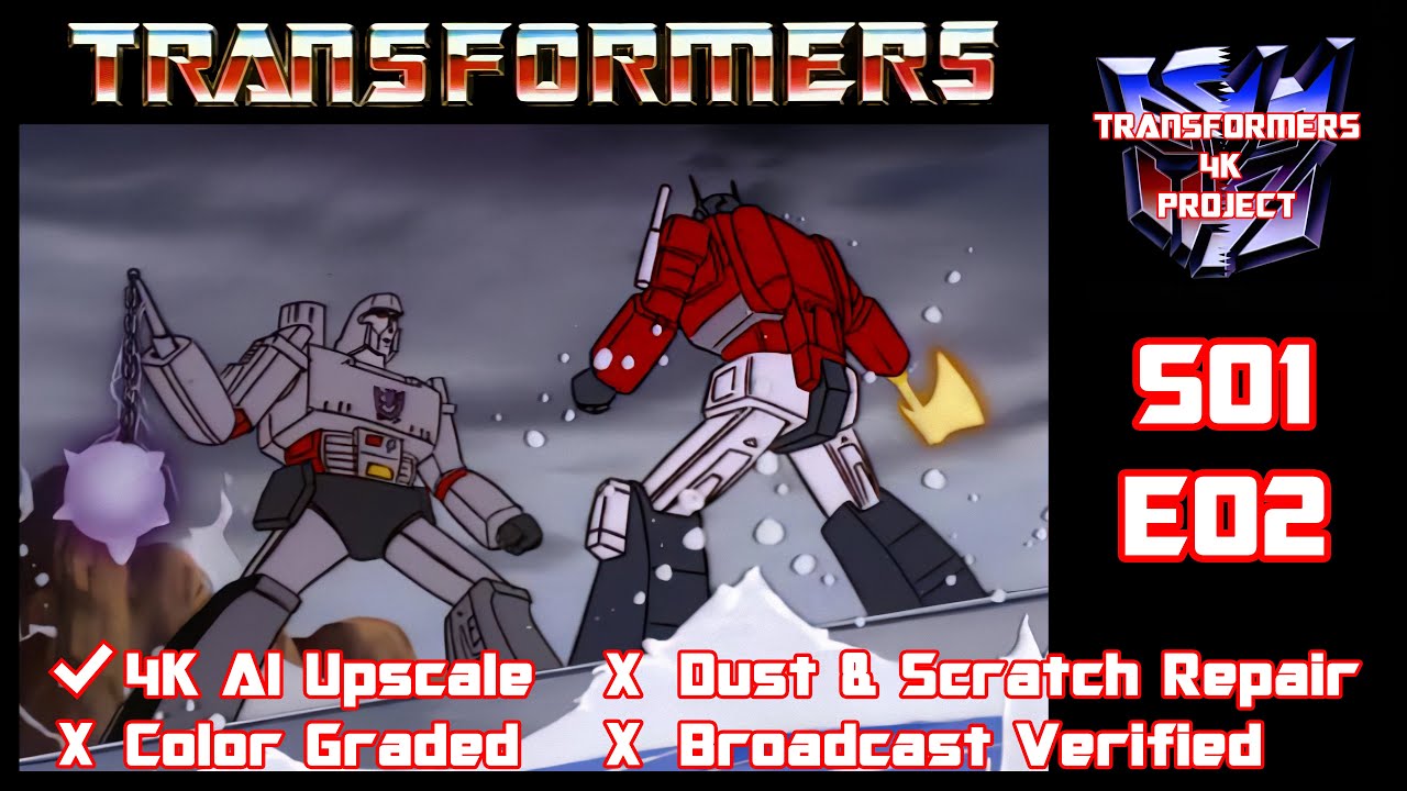 Transformers G1: More Than Meets the Eye Part 2 S01 | E02 - 4K - TF 4K ...