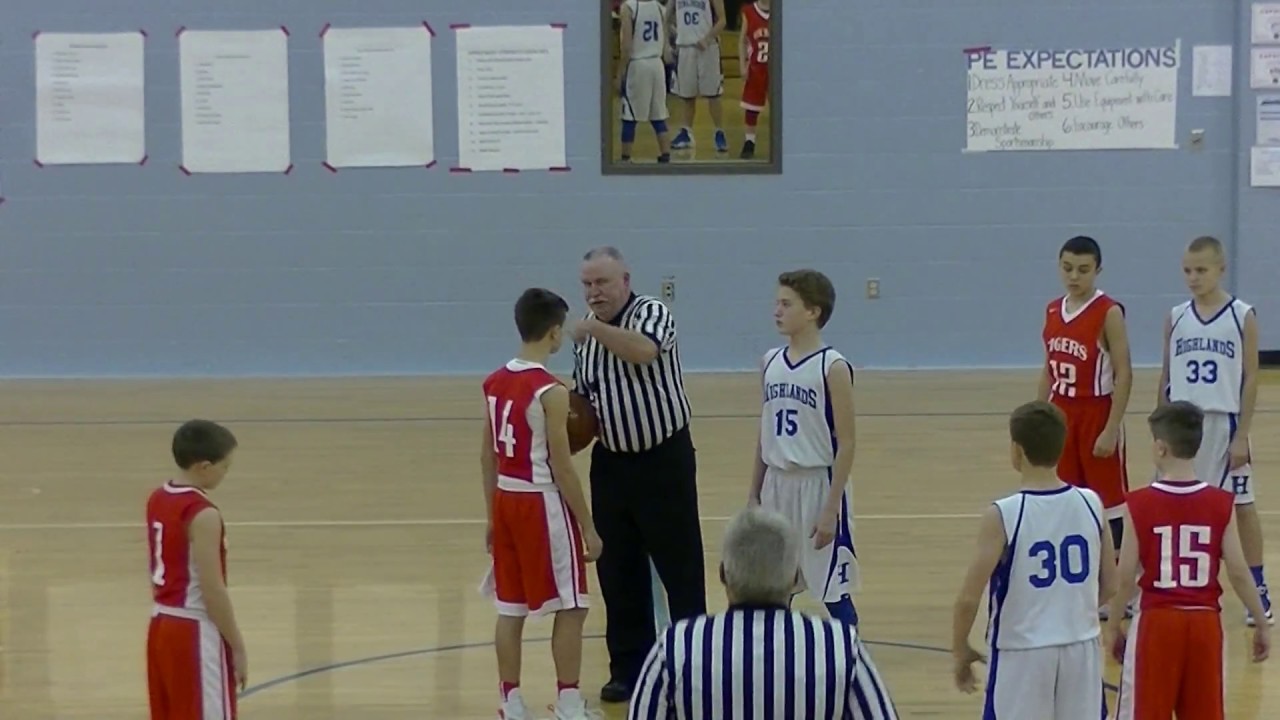 12/06/2016 HMS Bluebirds vs Beechwood Tigers, 6th Grade Basketball ...