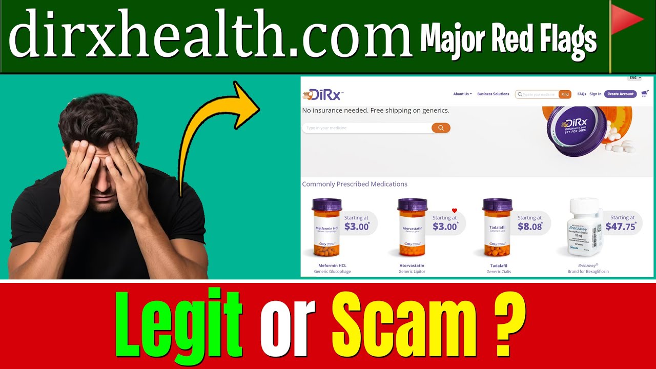 DiRx Health Review | dirxhealth.com is Legit or Scam - YouTube