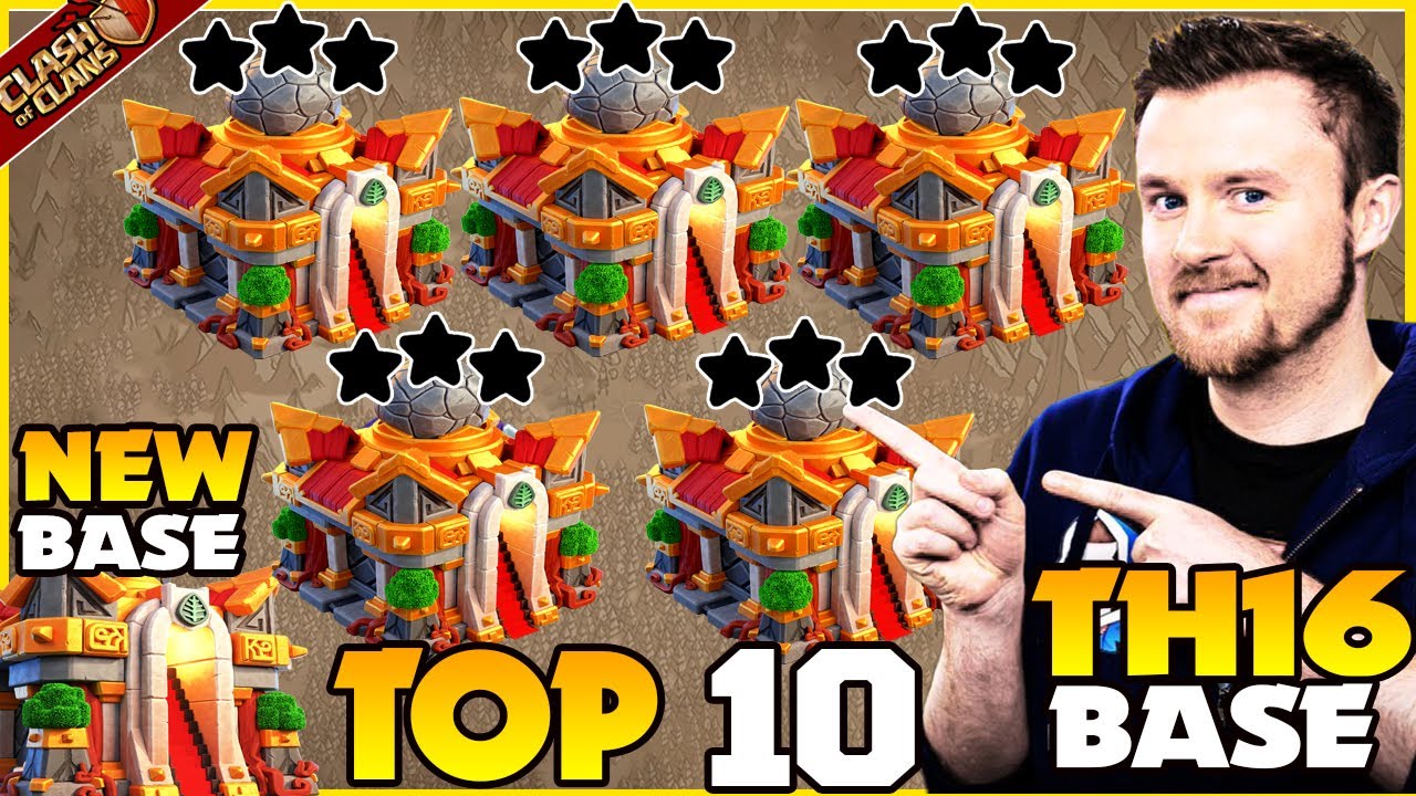 Top 10 TH16 War Base - TH16 Legend Base Link - TownHall 16 Base Link ...
