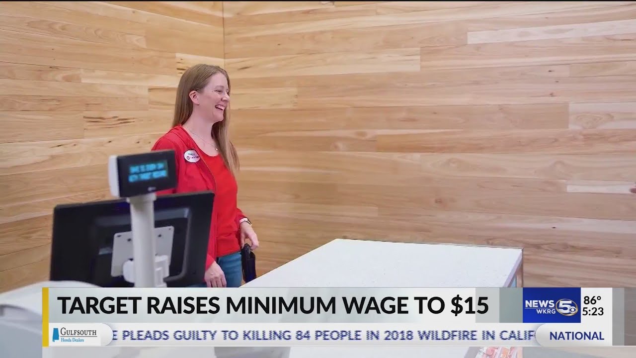Target raises minimum wage to $15 - YouTube