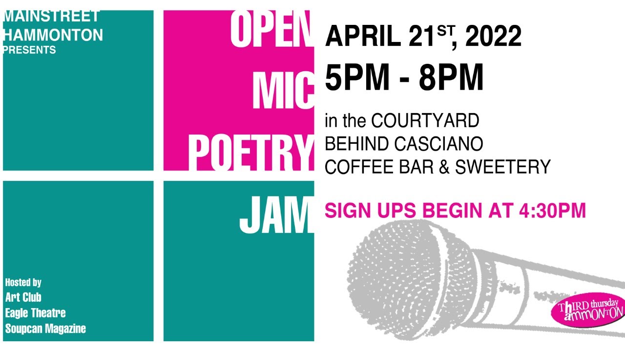 Open Mic and Poetry Jam - YouTube